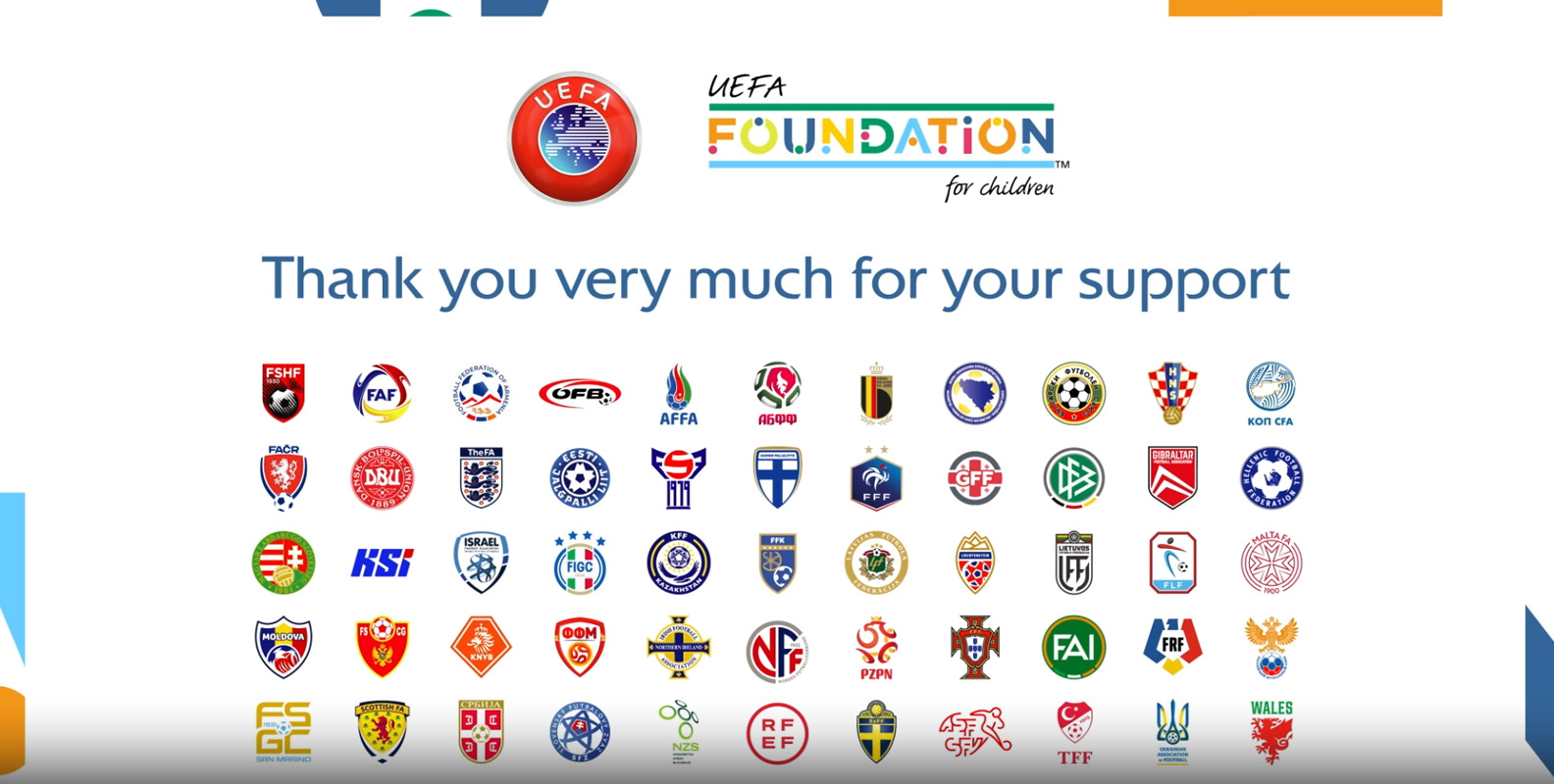 UEFA Foundation for Children 10-year anniversary - UEFA Foundation